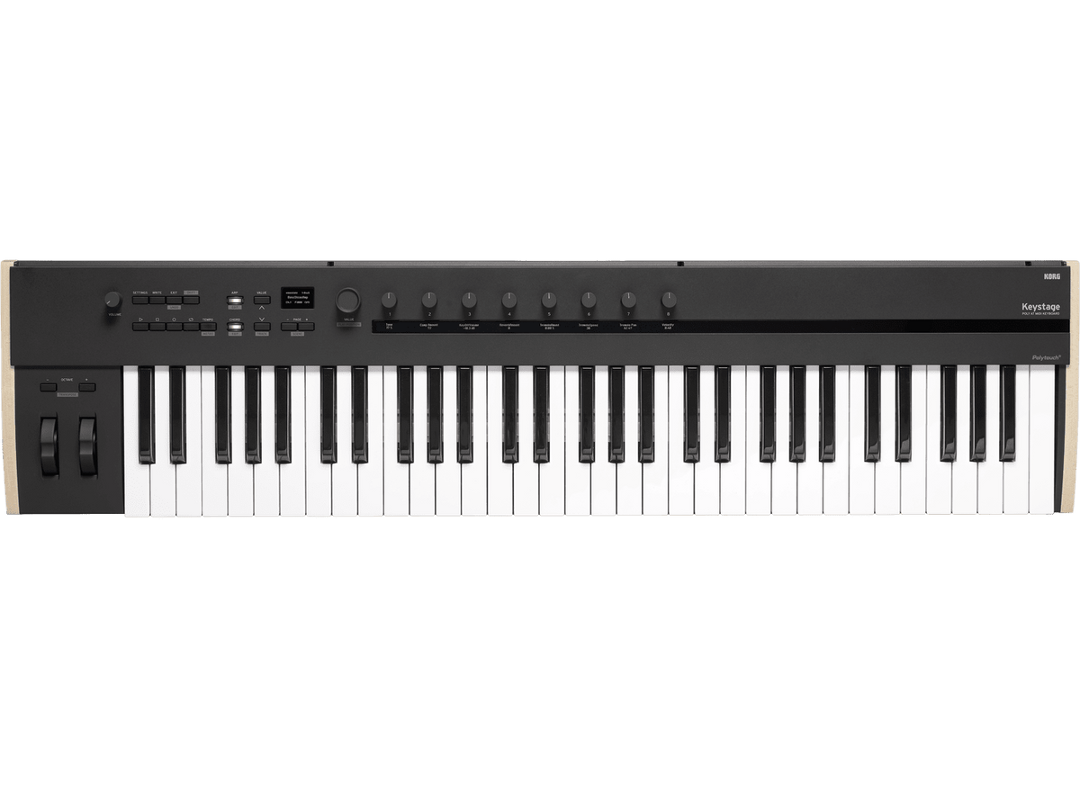 Korg Keystage - MIDI 2.0 keyboard with polyphonic aftertouch