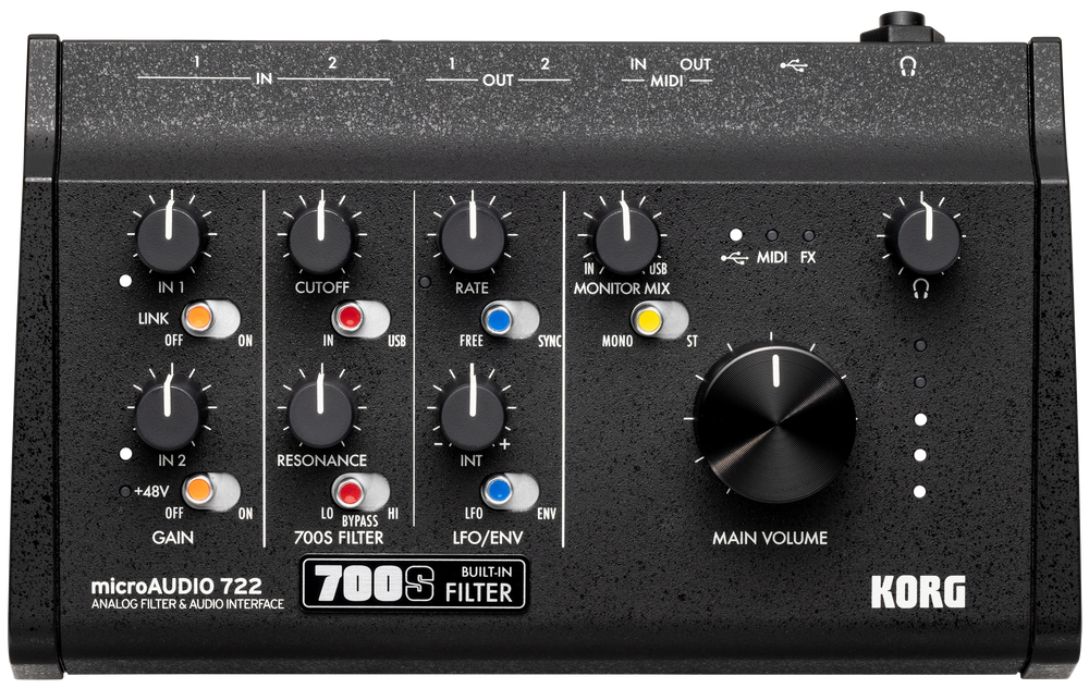 Korg microAUDIO 722 audio interface