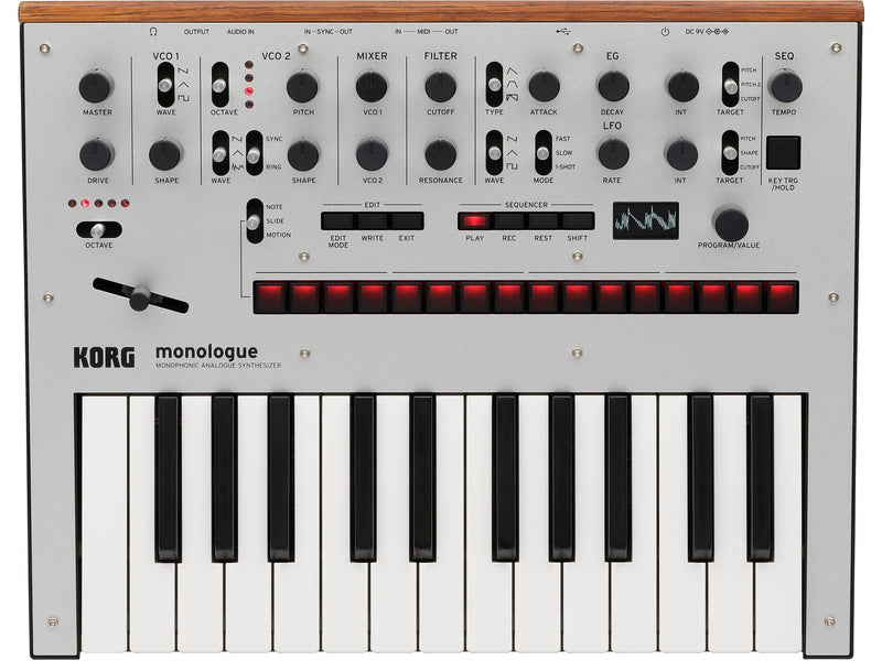 Korg Monologue - Monophonic Analogue Synthesizer